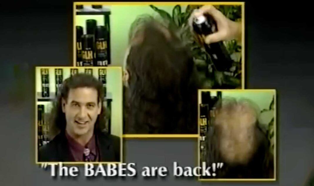 The Bizarre 90s Saga of Ronco’s “Hair in a Can”