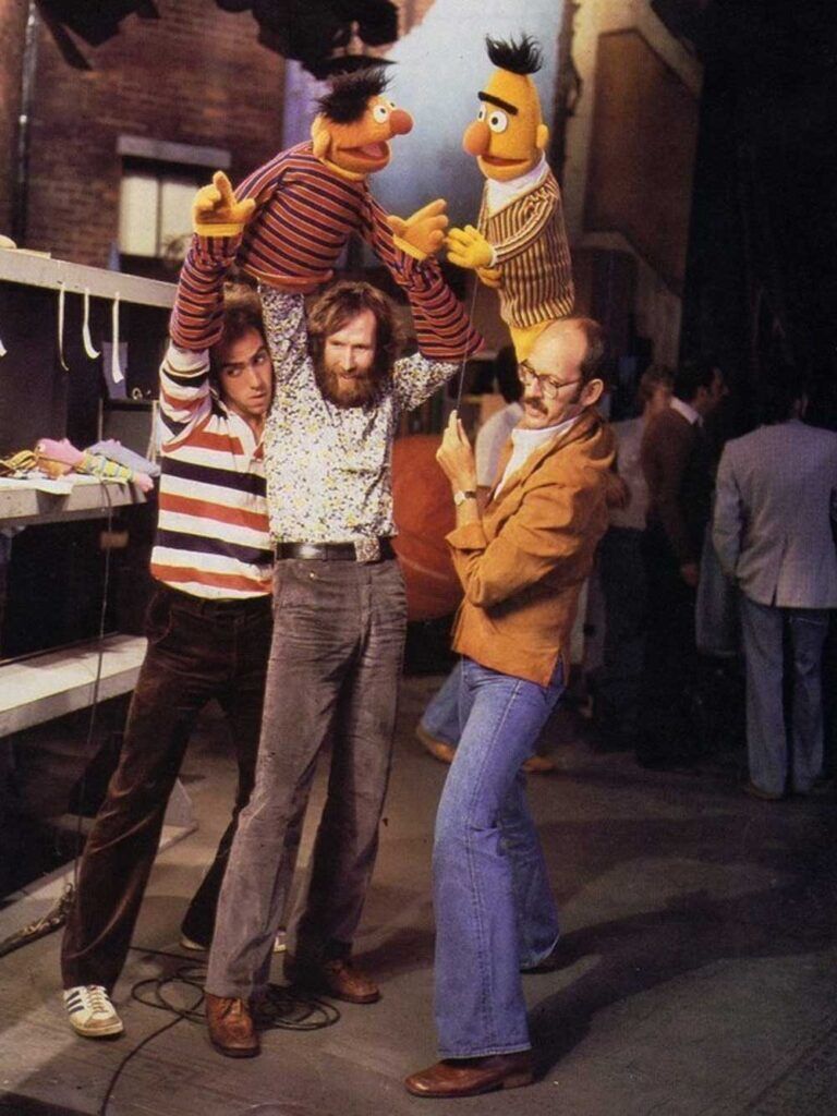 18 Vintage Behind-The-Scenes Sesame Street Photos