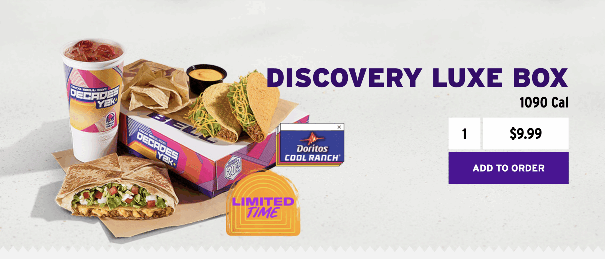 Taco Bell’s Y2K Menu Is An Early 2000s Taste Time Machine