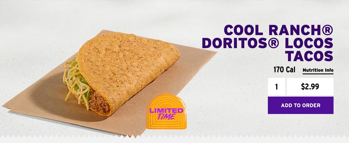 Taco Bell’s Y2K Menu Is An Early 2000s Taste Time Machine