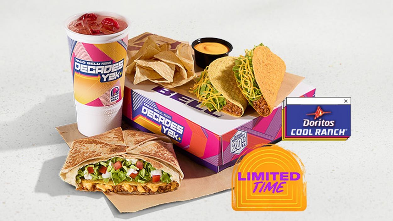 Taco Bell’s Y2K Menu Is An Early 2000s Taste Time Machine